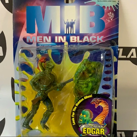 Galoob | Other | Vintage Men In Black Alien Attack Edgar 997 Action ...